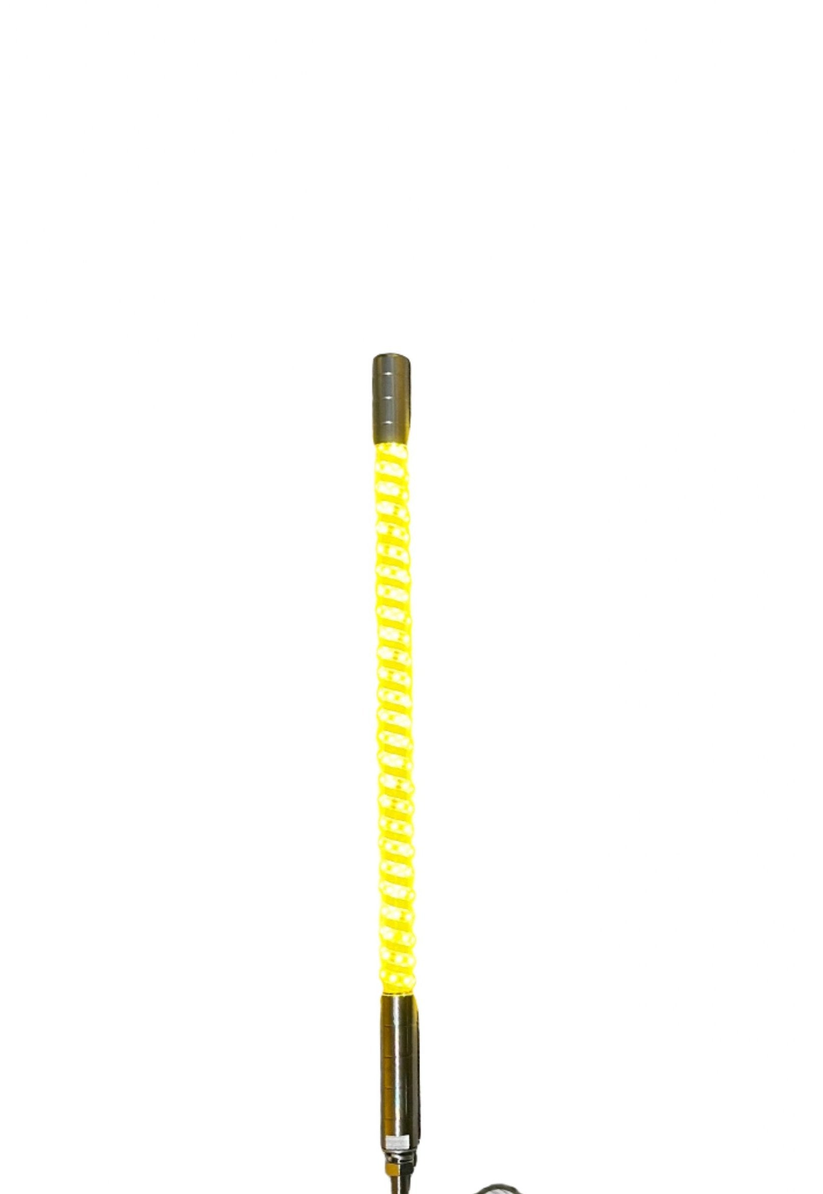 Amber HD rigid safety whip – Diamond LED Inc.
