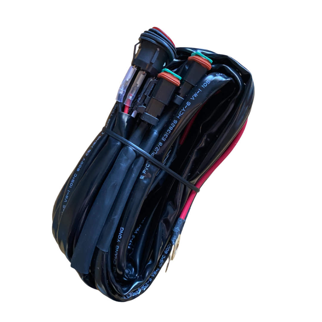 Heavy Duty dual light LED harness- High quality. – Diamond LED Inc.